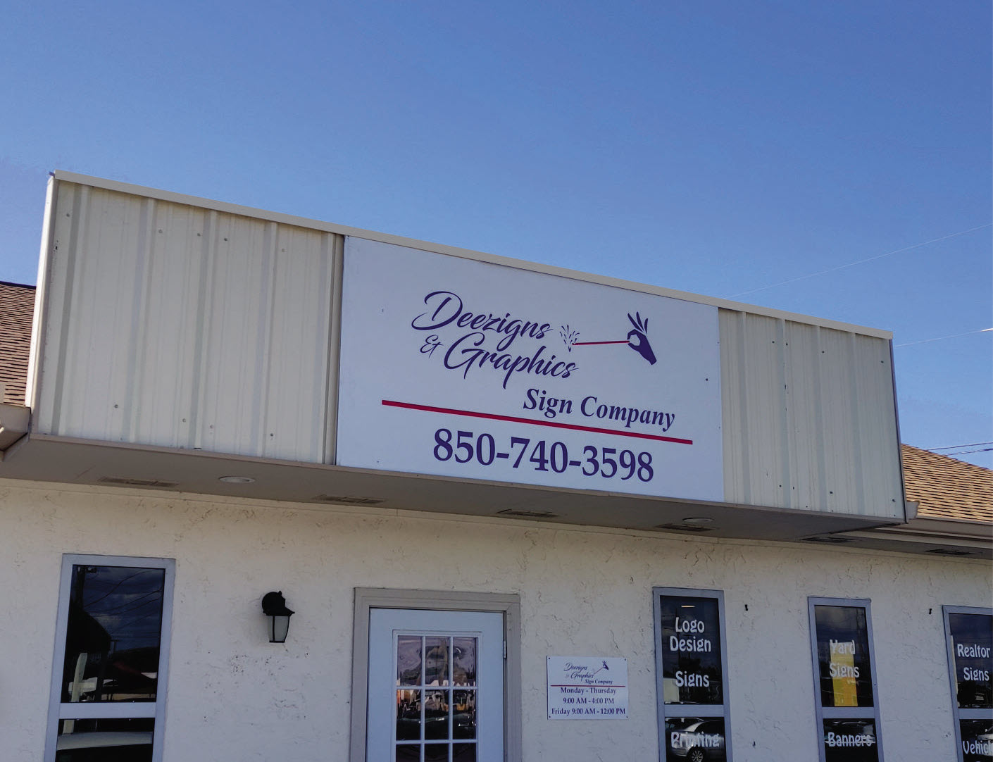 Sign Shop Panama City Beach | Deezigns & Graphics Sign Company 850-740-3598